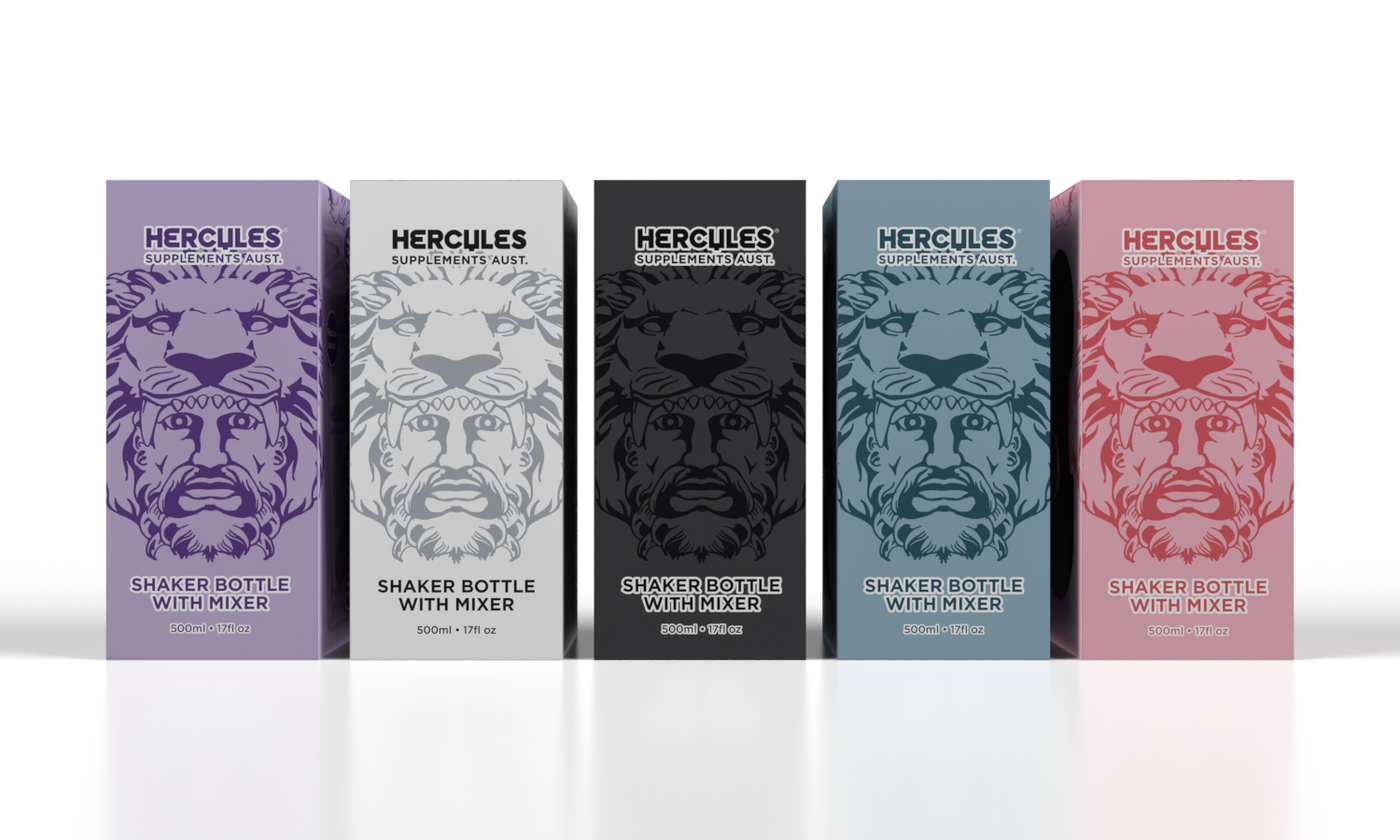 Hercules Signature Shaker Bottle Box – Hercules Supplements Aust